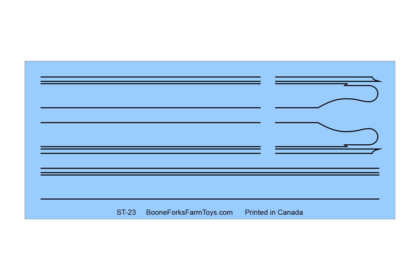 Seminole Outline Stripe (Kenworth) | Boone Forks Farm Toys