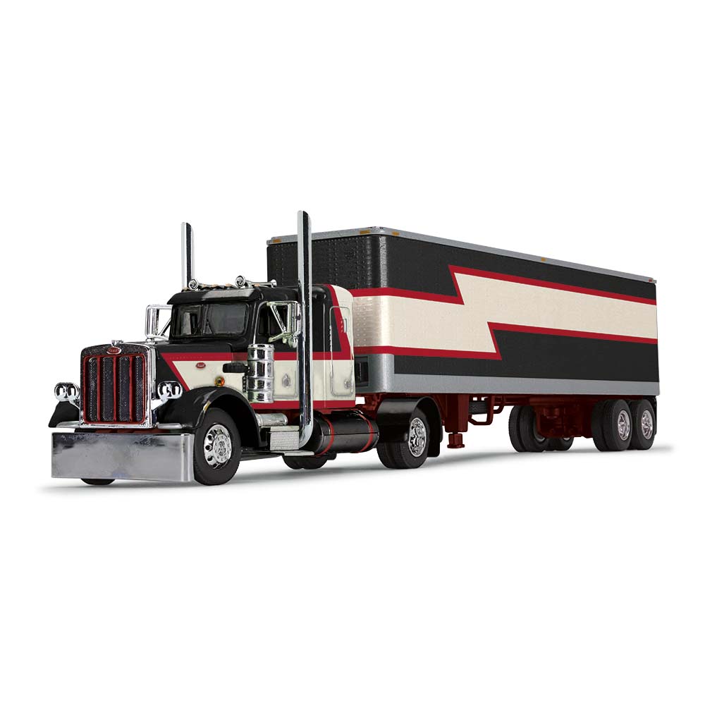 Peterbilt® Model 359 with 36"Flat Top Sleeper & 40' Vintage Trailer ...